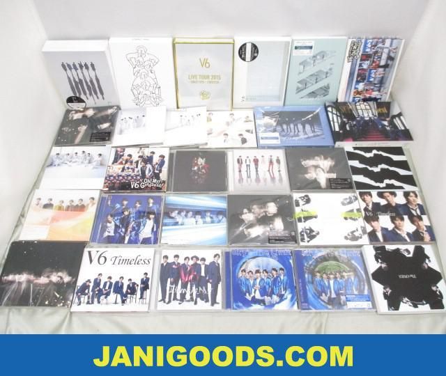 【やや傷や汚れあり】V6 CD/DVDセット LIVE TOUR 2013 Oh! My! Goodness!/LIVE TOUR 2015 SINCE 1995〜FOREVER/LIVE ...