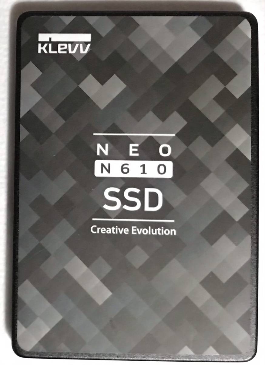 【目立った傷や汚れなし】 送料無料 2.5インチSSD 【KLEVV】NEO N610 SSD 256GB 1本の落札情報詳細 - ヤフオク落札価格検索 オークフリー