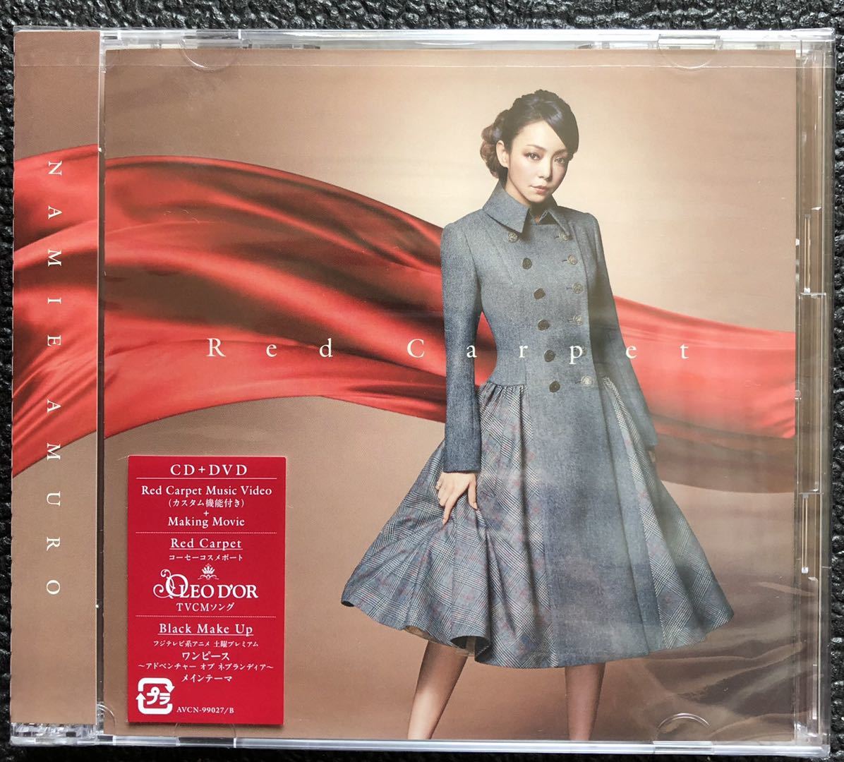 【未使用】【送料無料】新品未開封 安室奈美恵 Red Carpet CD DVD付き Black Make Up ミュージックビデオの落札情報詳細 - ヤフオク落札価格検索 オークフリー