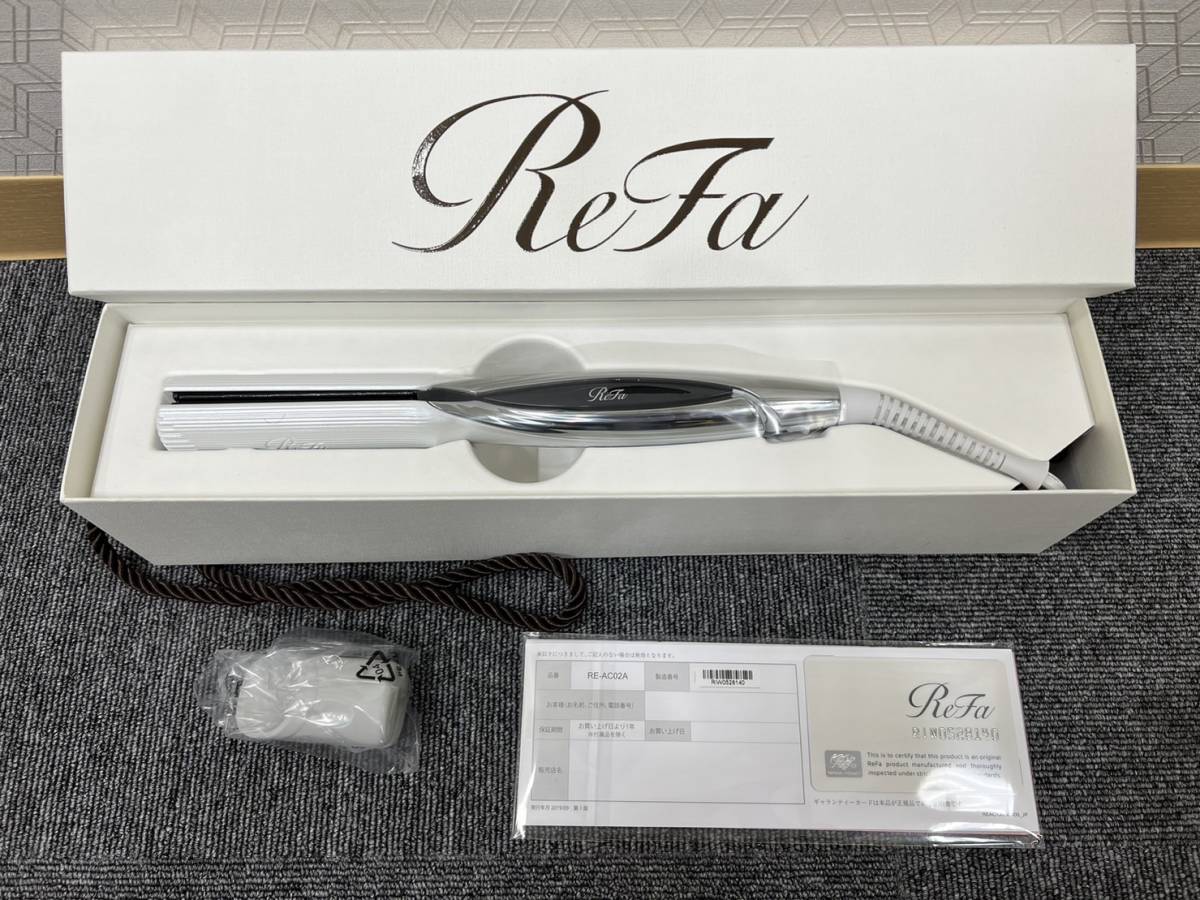 【未使用に近い】28 【美品】MTG Refa リファビューテック フィンガーアイロン RE-A102A 動作確認済 美容家電 ヘアアイロン 4423N3/4b の落札情報詳細| ヤフオク落札 ...
