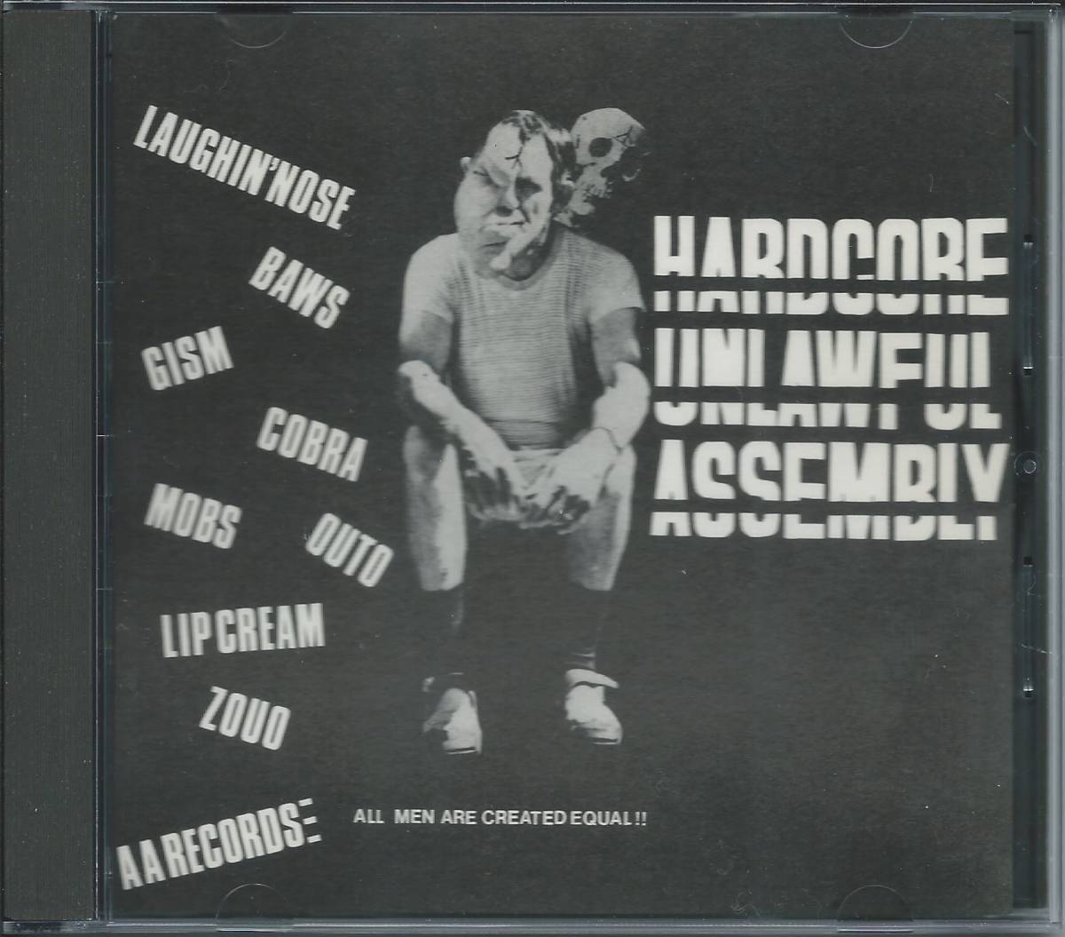 ハードコア不法集会 オリジナルLP gism zouo outo mobs swankys confuse lip cream death side gauze punk crust ...