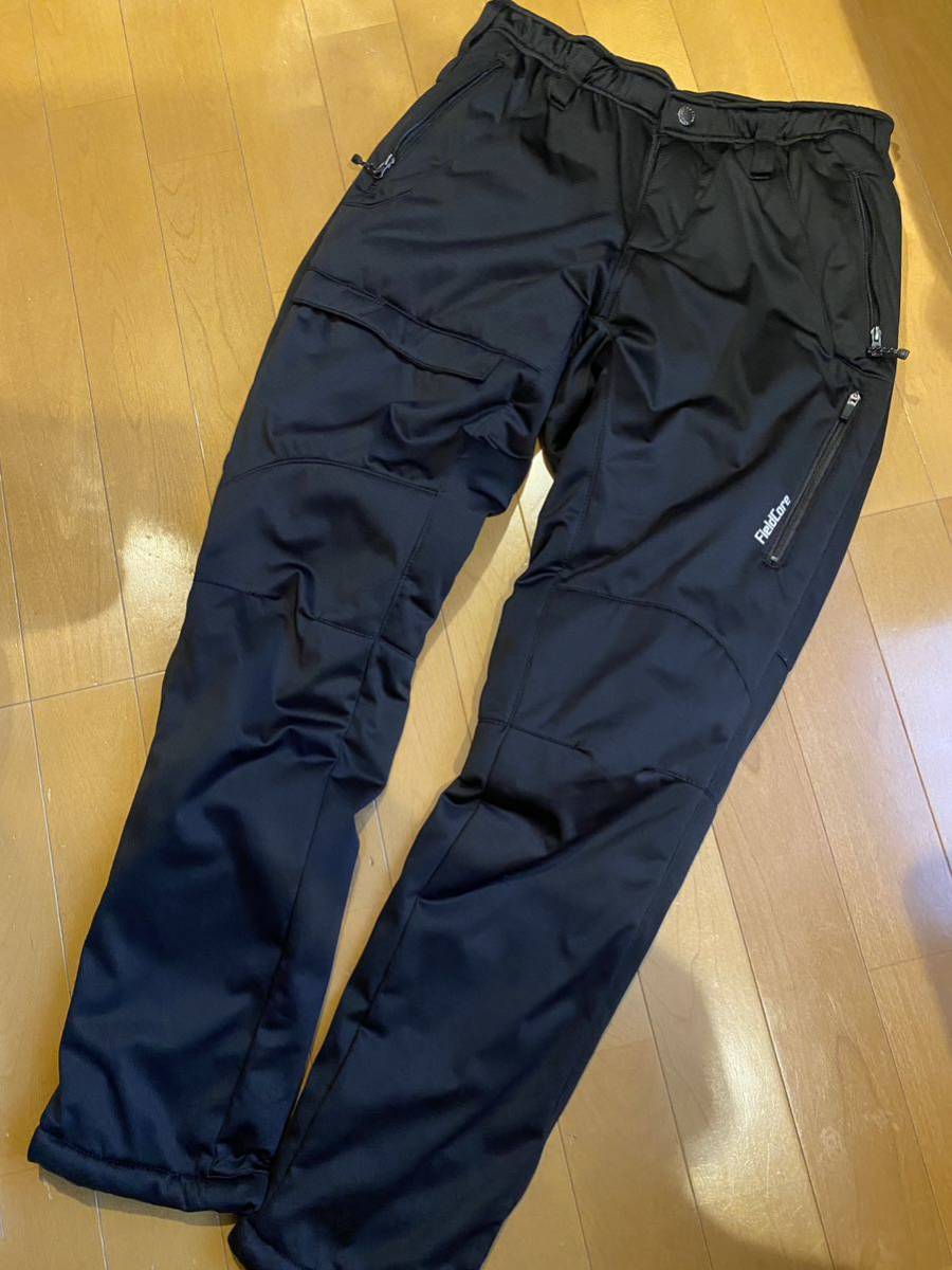 【やや傷や汚れあり】ワークマン パンツ FieldCore フィールドコア/AERO STRETCH*エアロ ストレッチ/黒ブラック/Sサイズ ...