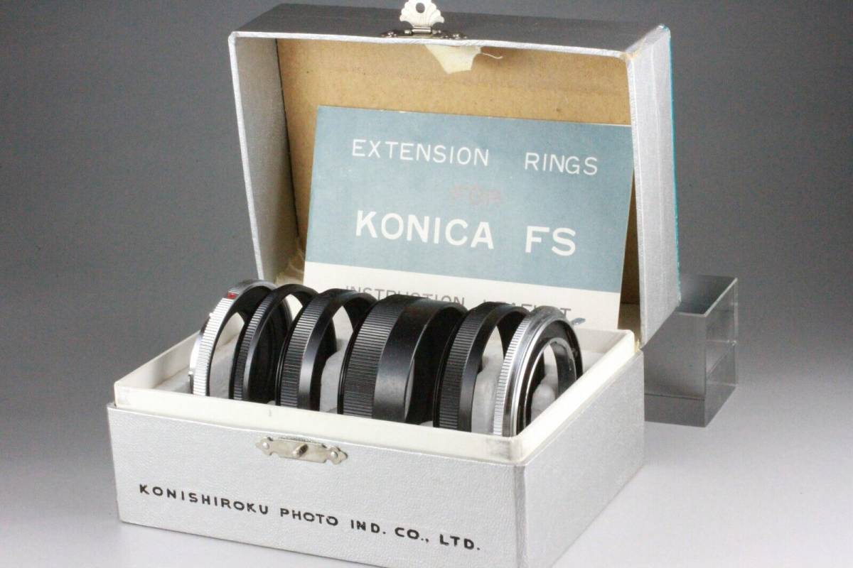 【中古】YA0287｜【中古】KONICA EXTENSION RINGS 3 AR【NC・NR】 の落札情報詳細| ヤフオク落札価格情報 ...