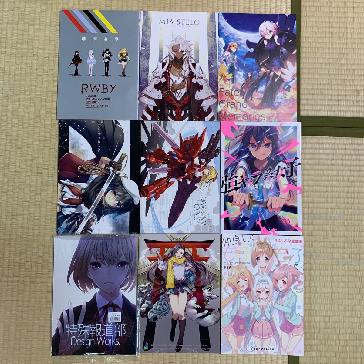 【傷や汚れあり】同人誌 イラスト集 9冊セット オリジナル fate FGO practice TKMC WORKS 艦これ あさひあげなど ⑩ の落札情報詳細| ヤフオク落札価格情報 オークフリー