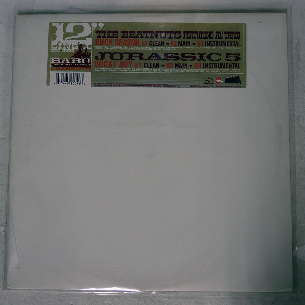 【やや傷や汚れあり】The Beatnuts - Take It Or Squeeze It / USオリジナル 2LP アルバム シュリンク / Se Acabo, Hip Hop ...