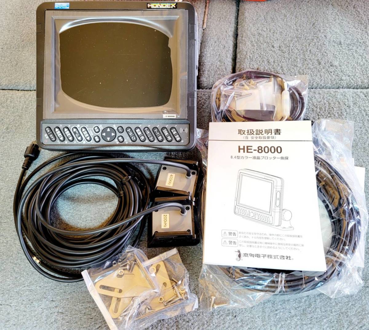 【未使用】新品 HONDEX HE-8000 デプスマッピングBの落札情報詳細 - ヤフオク落札価格検索 オークフリー