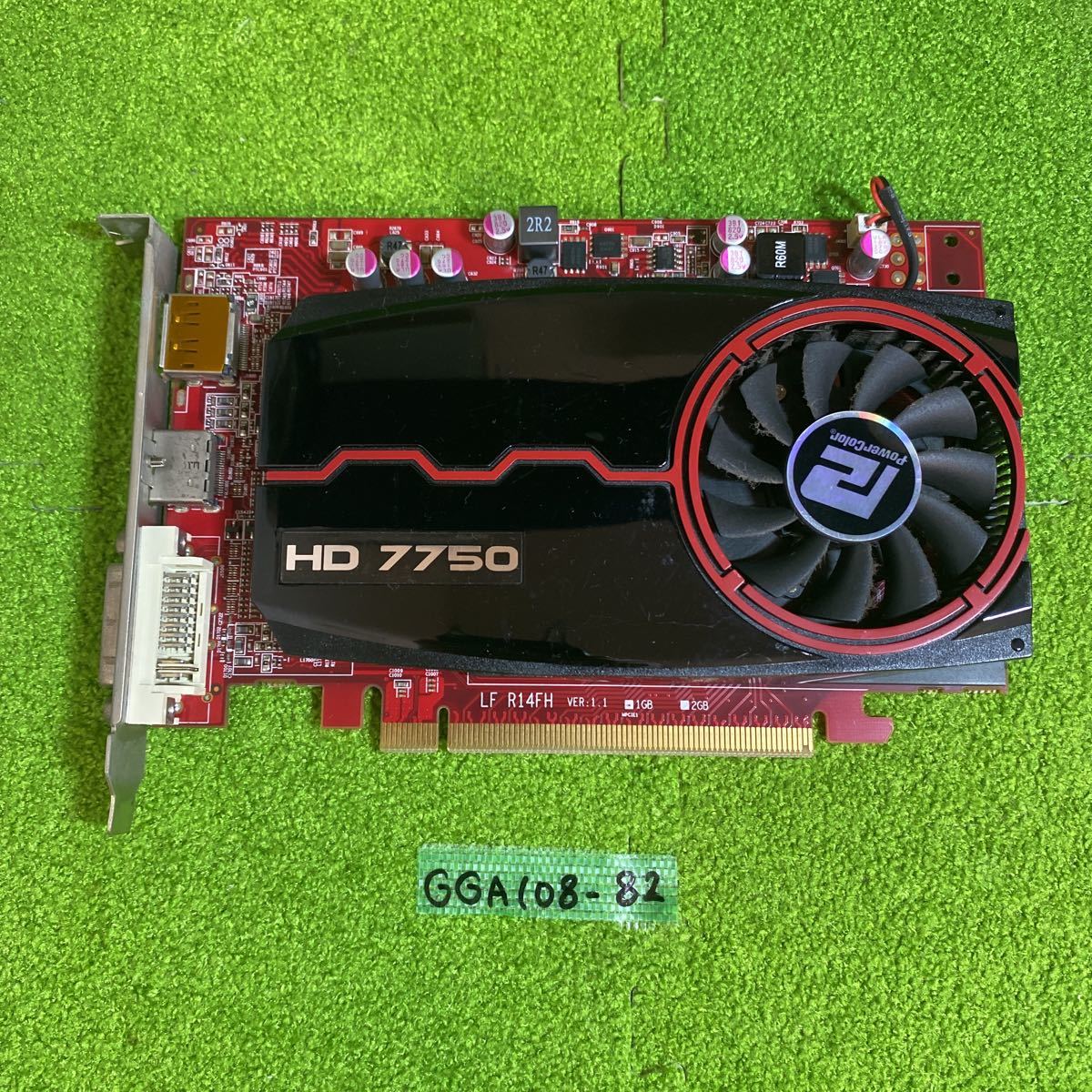 【傷や汚れあり】GGA108-82 激安 グラフィックボード PowerColor AMD Radeon HD 7750 GDDR5 1GB ...