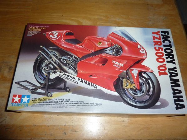 【傷や汚れあり】1/12 ファクトリーヤマハ YZR500 '01 タミヤ FACTORY YAMAHA YZR500 '01の落札情報詳細 - ヤフオク落札価格検索 オークフリー