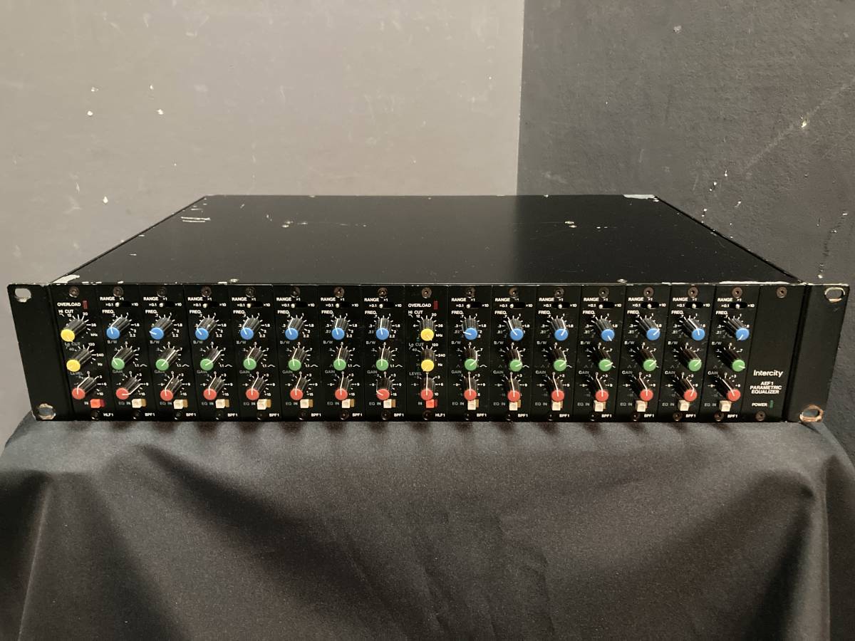 【傷や汚れあり】intercity Aef1 パラメトリックイコライザー インターシティーの落札情報詳細 ヤフオク落札価格検索 オークフリー
