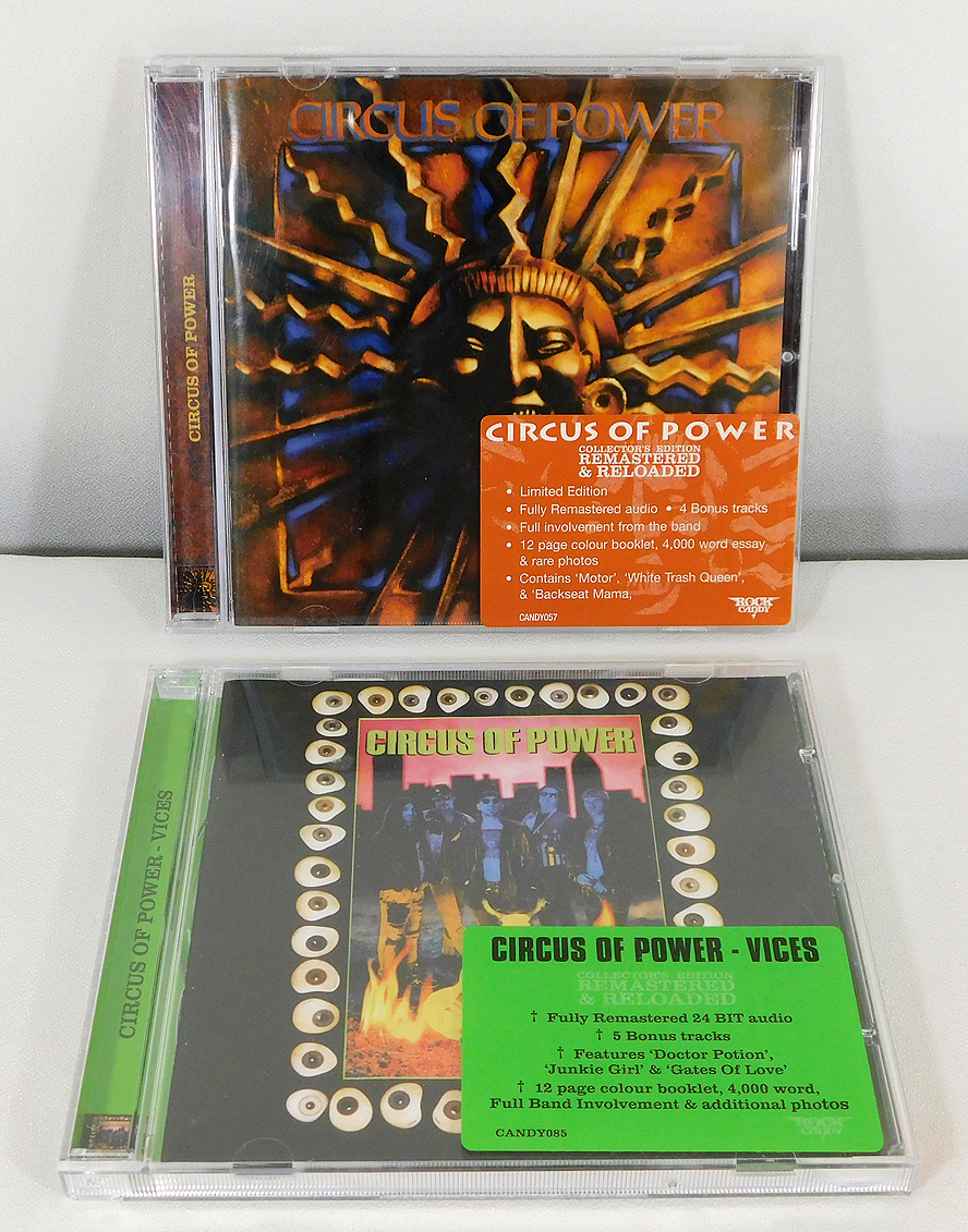 LP【ROCK/HR/80's】CIRCUS OF POWER/Same/国内盤/狼たちの夜/サーカス・オブ・パワー/新品同様極美品の落札情報 ...