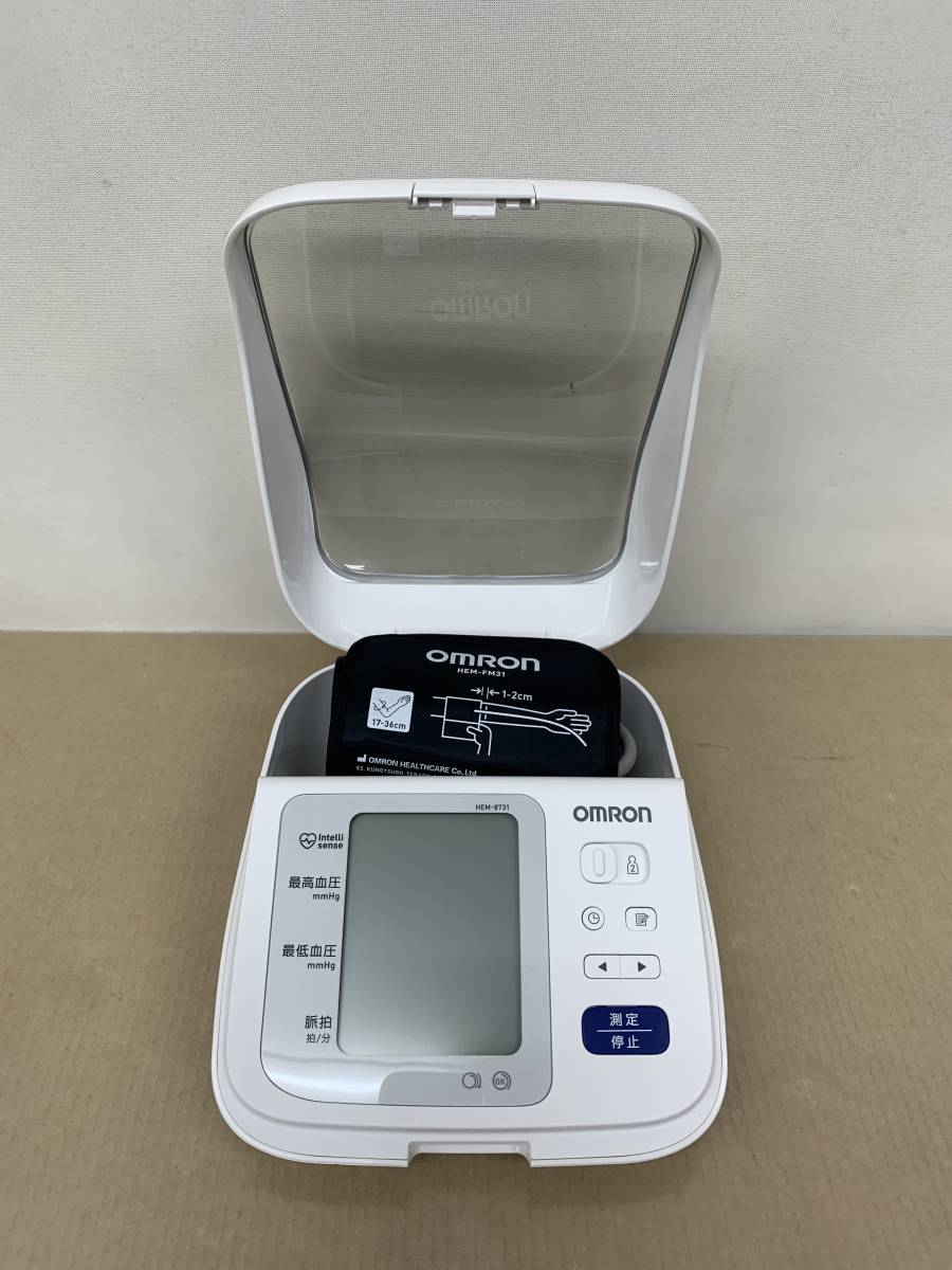 【やや傷や汚れあり】ム H-16★良品★OMRON/オムロン【HEM-8731】自動電子血圧計★の落札情報詳細 - Yahoo!オークション落札価格検索 オークフリー