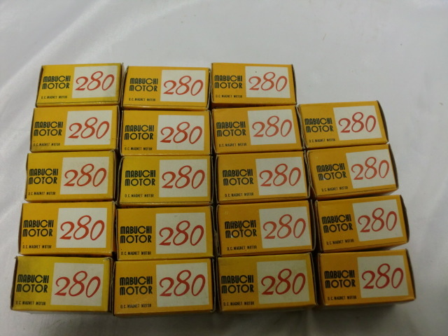 【未使用】マブチモーター RE-280 MABUCHI MOTOR デットストック 未使用品 まとめ売り 19個 当時物 現状品 ②の落札情報 ...