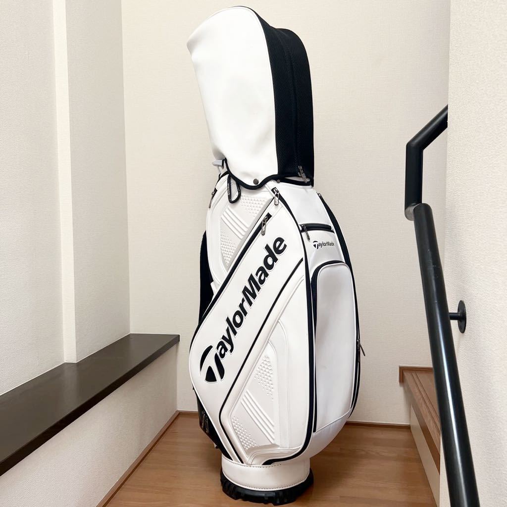 【やや傷や汚れあり】TaylorMade テーラーメイド キャディバッグ ゴルフバッグ 2022SS オーステック TD248-N92831 ...