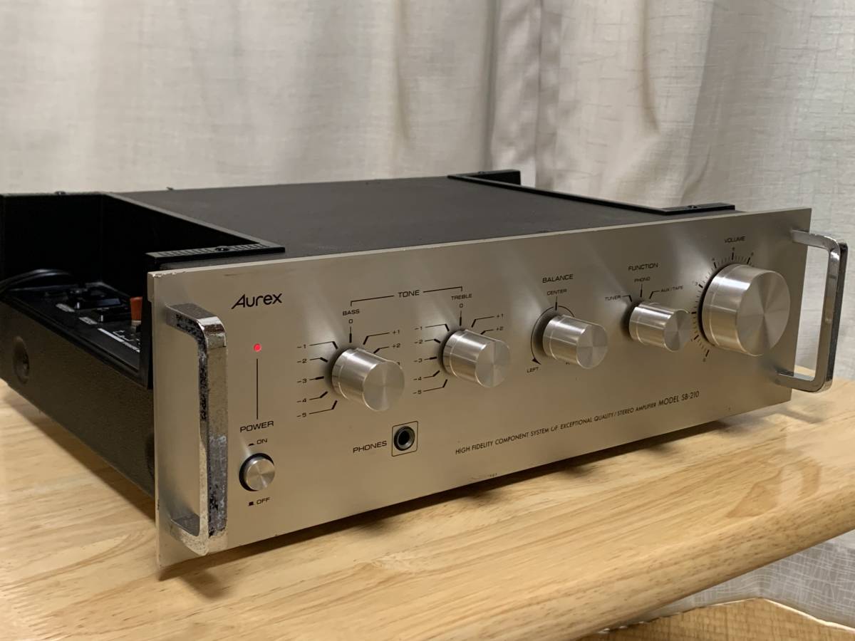 【傷や汚れあり】★動作良好★レアモデル：Aurex SB-210★の落札情報詳細 - Yahoo!オークション落札価格検索 オークフリー