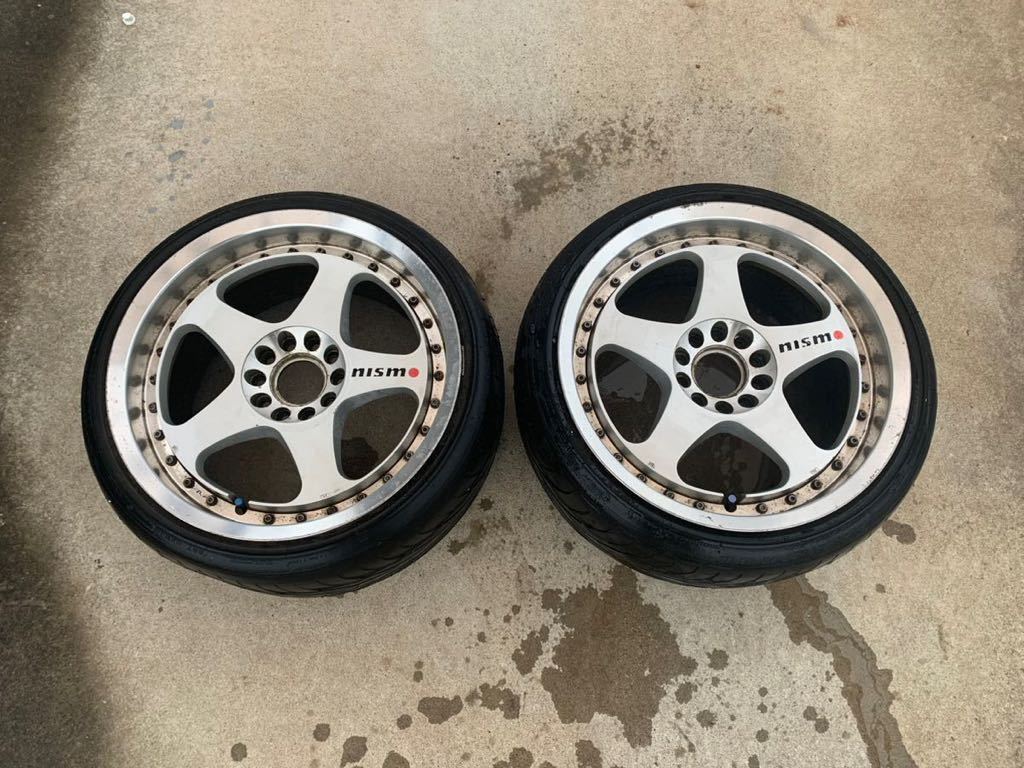 【傷や汚れあり】RAYS nismo LMGT2 17インチ 17×9j +38 レイズ ニスモ LM GT2 シルビア 180sx GT-R ...