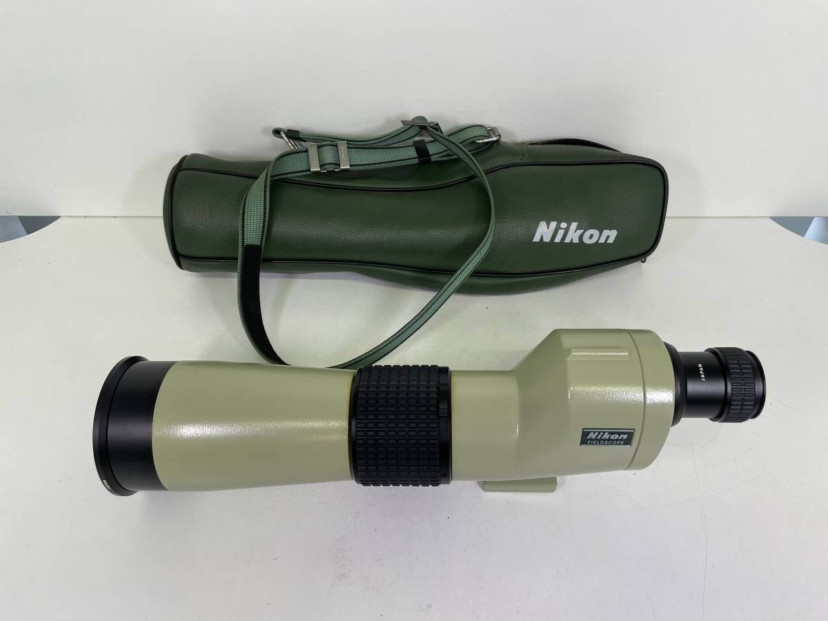 【目立った傷や汚れなし】 Nikon ニコン FIELD SCOPE ED 60x 20-45x D＝60P フィールドスコープ ソフトケース ...