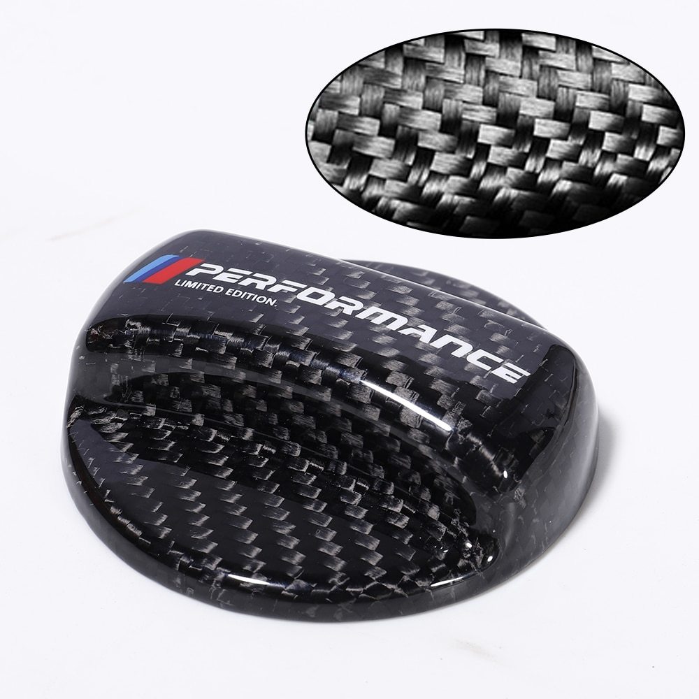 【未使用】BMW PERFORMANCE-STYLE フューエル キャップ カバー カーボン製 E81 E82 E87 E88 E46 E90 E91 E92 E60 F07 E63 E64 ...