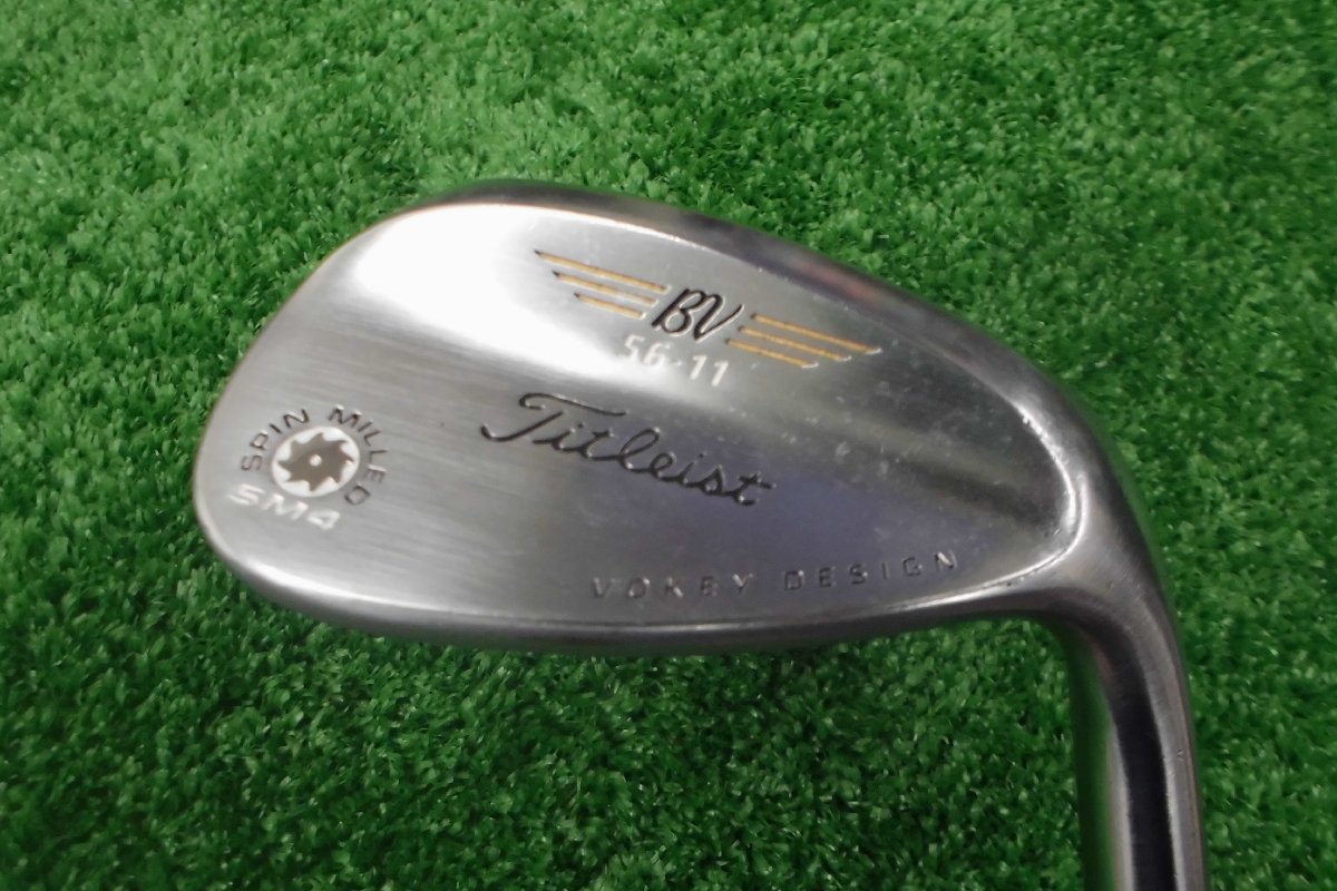 【やや傷や汚れあり】中古品 ヴォーケイデザイン VOKEY DESIGN SM4 ツアークロム 56-11度 Dynamic Gold S200 シャフトの落札情報詳細 - ヤフオク落札価格 ...