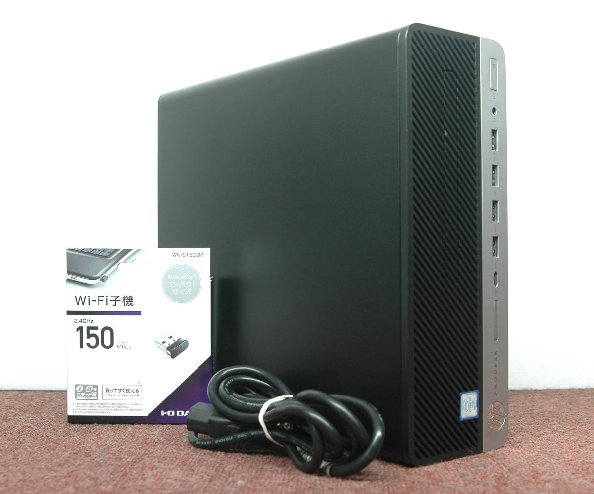 【やや傷や汚れあり】Win11 第9世代 i7-9700/超大容量32GBメモリ/新品M.2 SSD1TB+HDD3TB！hp ProDesk 600G5 SFF / MS ...