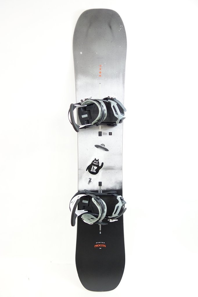 【傷や汚れあり】中古 19/20 BURTON PROCESS 155cm CARTEL ビンディング付き スノーボード バートン プロセス ...