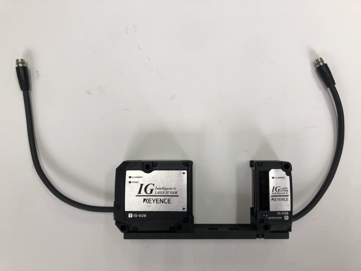 KEYENCE キーエンス IG-1000 アンプユニット CCD透過型デジタルレーザセンサ IG-010 (T) (R) の落札情報詳細 ...