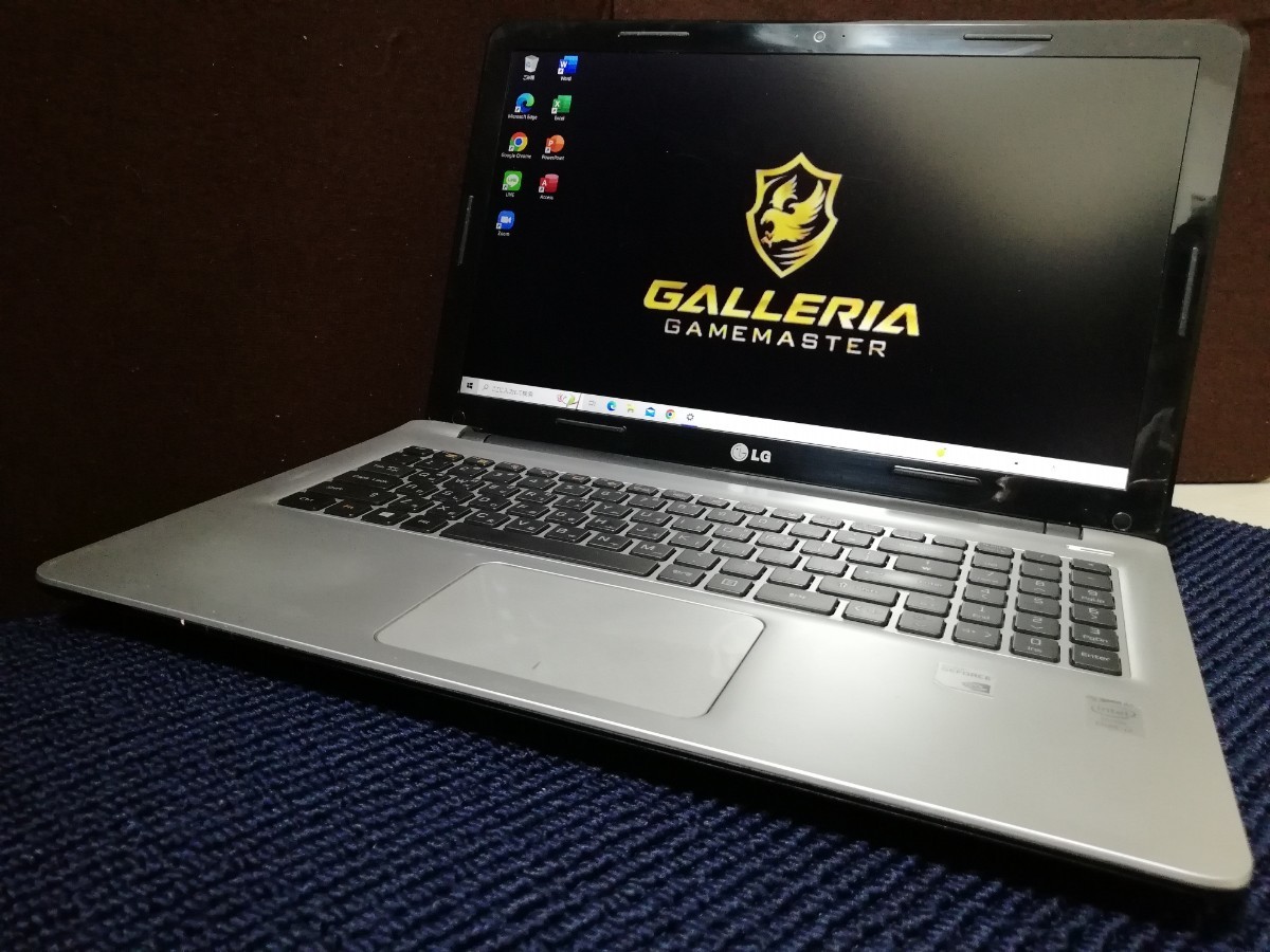 【やや傷や汚れあり】最強ゲーミングノートPC フルHD 15.6型 LG Xnote Core i7 4702MQ@3.20GHz GeForce GT745M メモリ8G 新品500GB ...