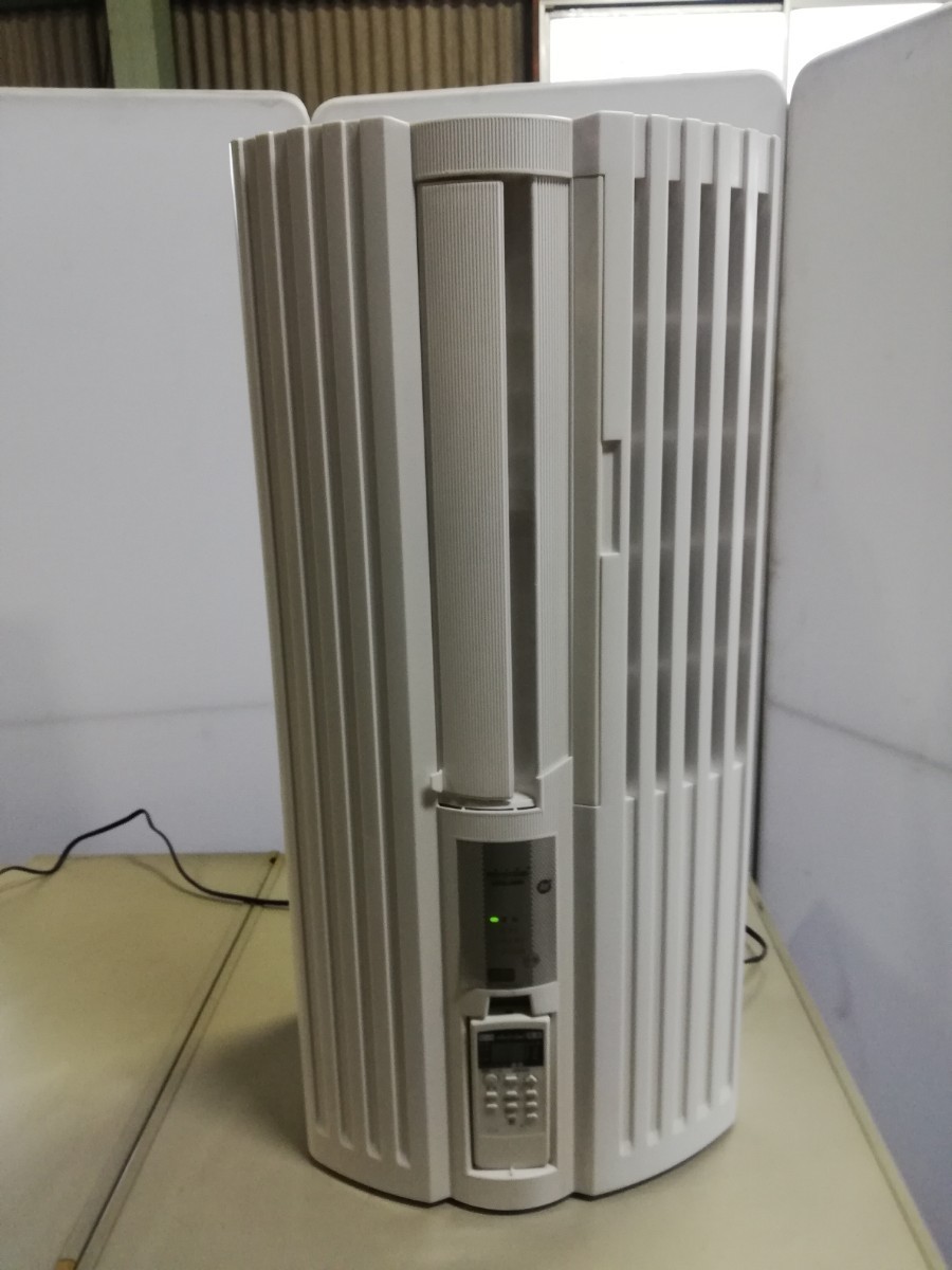 【傷や汚れあり】(中古良品、東大阪引き取り大歓迎、枠無し)トヨトミ ルームエアコン TIW-A180G 2016年製 ホワイト 窓用 冷房専用 ～6畳目安 リモコン付きの落札情報詳細 ...