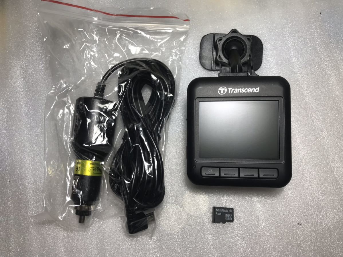 【目立った傷や汚れなし】ドライブレコーダー Transcend Drive Pro 200の落札情報詳細 - Yahoo!オークション落札価格検索 オークフリー