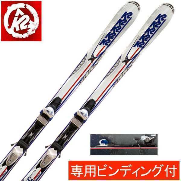 【未使用】K2 SKI ケーツー 50周年 K2インパクト5500 50th Anniversary スキー 板160cm+Marker製ビンディング標準装着済 SPOPIAで購入 新品 現状 ...