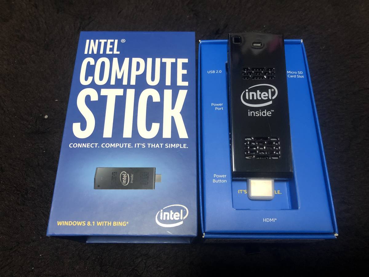 【未使用に近い】intel COMPUTE STICK スティックPC STCK1A32WFC♪(^^)の落札情報詳細 - Yahoo ...