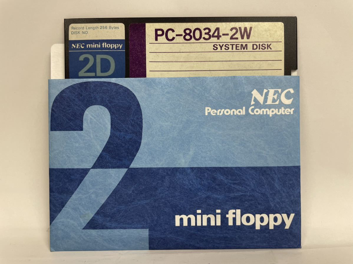 【傷や汚れあり】【PC98】PC-8034-2W システムディスク 5インチ 2HD ソフト フロッピー SYSTEM DISK NEC 8034W pc8034の落札情報詳細 - ヤフオク ...