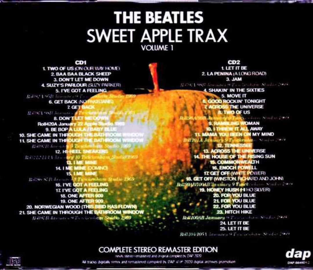 【未使用に近い】The Beatles / Sweet Apple Trax Vol.1の落札情報詳細 - Yahoo!オークション落札価格 ...