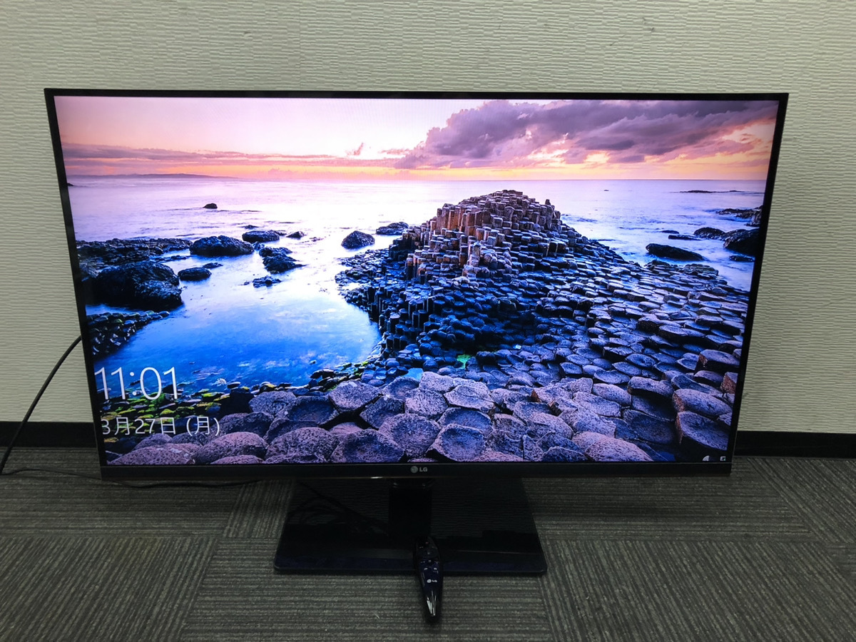 【やや傷や汚れあり】47LM 【高画質/高精細/広視野角/3D/4倍速/裏録可/省電力/LED/リモコン】 47V型 地上/BS/CS ...