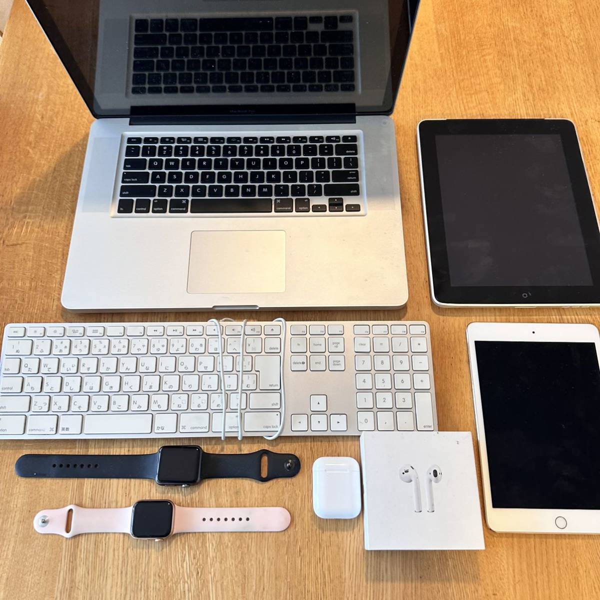 【傷や汚れあり】(7740)【Apple】純正品セット/ Apple TV/ Apple Watch/ iPad mini ケース ...