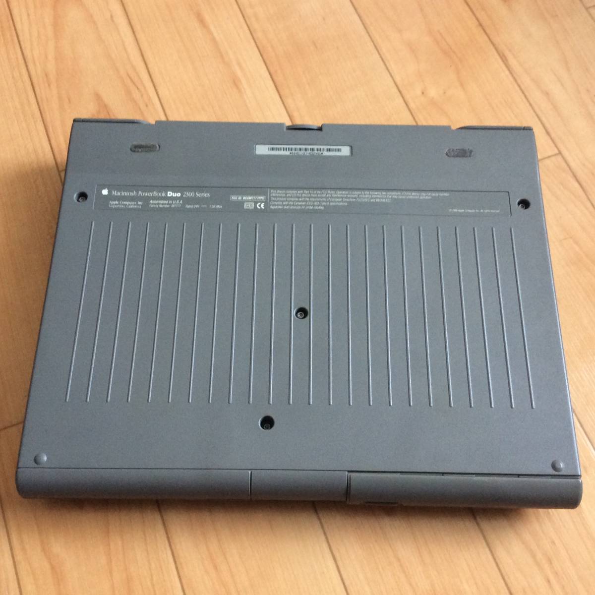 【全体的に状態が悪い】[ジャンク] Apple Macintosh PowerBook Duo 2300 / 280 M7777 動作未確認 ...