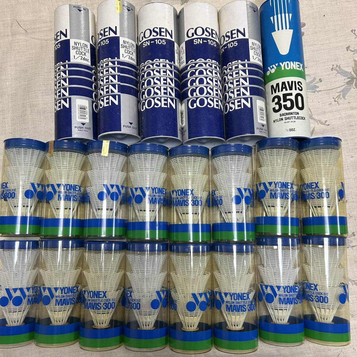 【やや傷や汚れあり】A489 バドミントン シャトル 大量まとめ売り YONEX ヨネックス GOSEN ゴーセン 羽根 スポーツ バトミントン 部活動 運動の落札情報詳細 - Yahoo ...