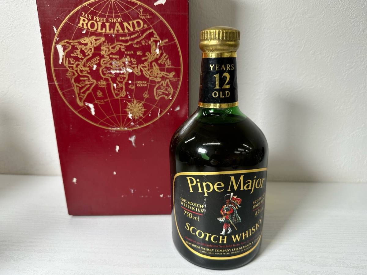 【古酒】 Pipe Major 12old パイプメジャー 12年 スコッチ ウイスキーの落札情報詳細 - ヤフオク落札価格検索 オークフリー
