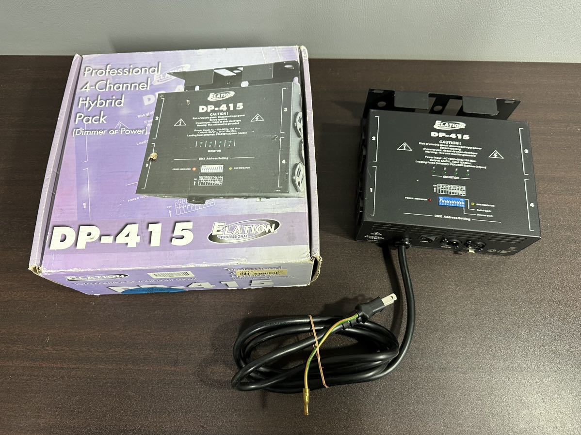 【やや傷や汚れあり】ELATION イレーション DP-415 サウンドハウス ディマーパック コンパクト4ch 2台セット 1点未使用品の落札情報詳細 - ヤフオク落札価格検索 オークフリー
