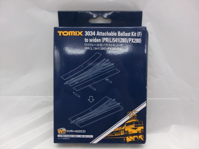 【未使用】T【2せ-33】【送料無料】♪未開封/TOMIX Nゲージ 3034 ワイドレール化バラストキット/鉄道模型/※外箱傷み有の落札情報 ...