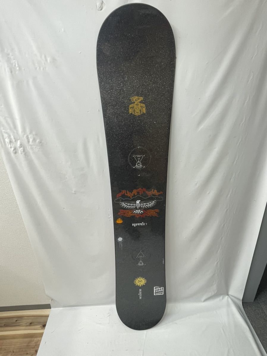 【やや傷や汚れあり】BURTON RIPPEY 156 1999モデル バートン ジムリッピー カスタムベース CUSTOM スノーボード ...