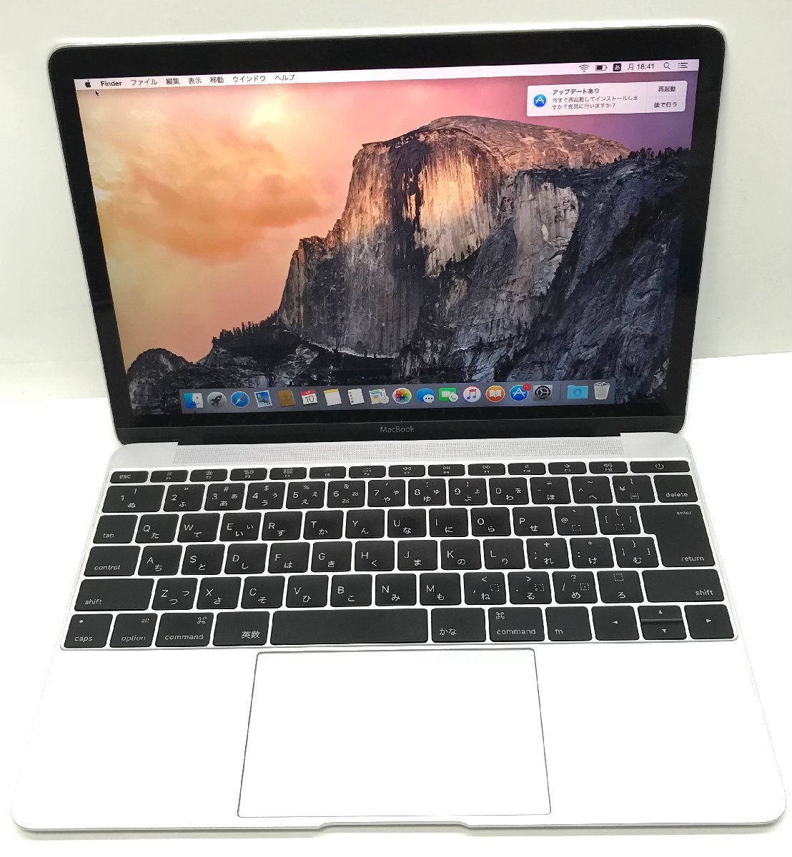 【傷や汚れあり】NT: Apple MacBook A1534 EMC:2746 12インチ/Core m 1.2GHz/ メモリ:8GB ...