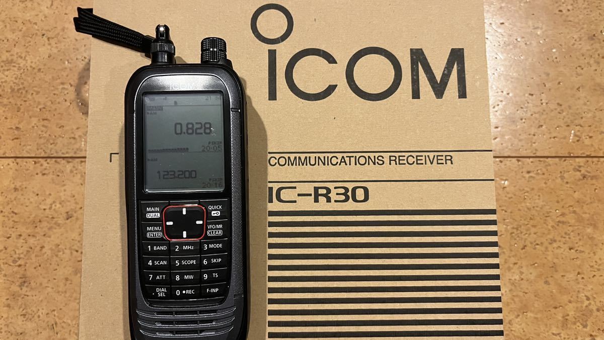 【未使用に近い】ICOM IC-R30 コミュニケーションレシーバー ワイドバンド受信機 エアーバンドスペシャル 中古の落札情報詳細 ...