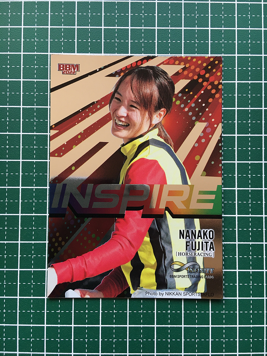 【目立った傷や汚れなし】★BBM 2022 INFINITY #IN16 藤田菜七子[競馬]インサートカード「INSPIRE」★の落札情報詳細 - ヤフオク落札価格検索 オークフリー