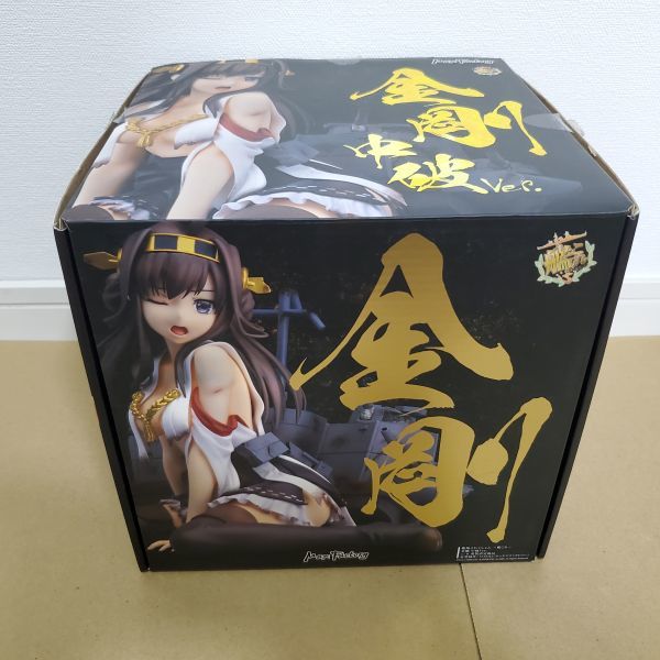 【やや傷や汚れあり】【送100】1円~ マックスファクトリー 艦隊これくしょん 金剛 中破ver 1 8スケール フィギュア 現状品 一部