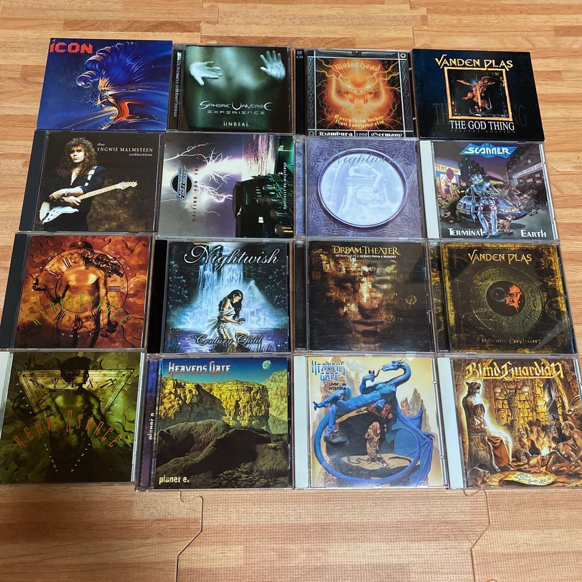 【傷や汚れあり】1円〜メタル プログレ ハードロックcdまとめ売り40枚セット レア 未開封盤有metal hm hr icon motorhead nightwish dream ...