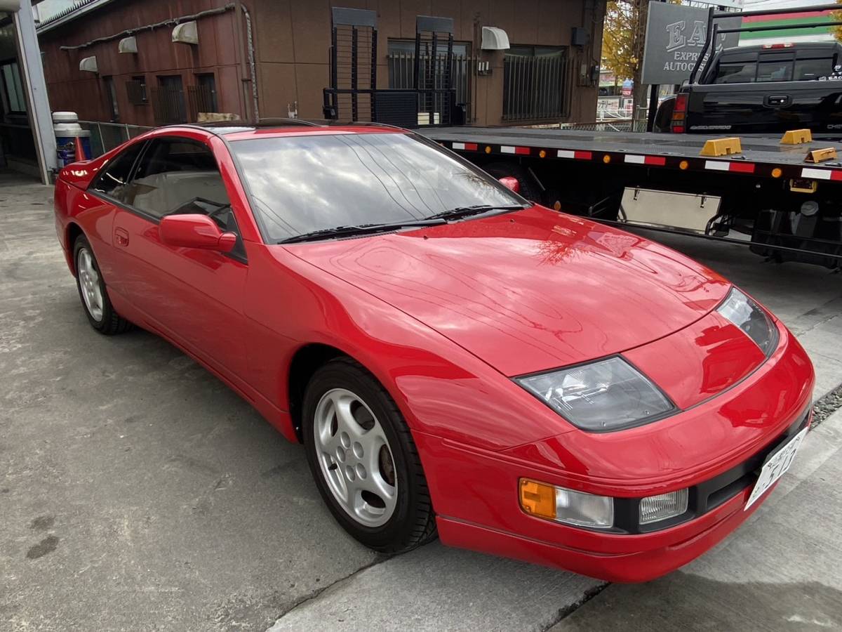 【走行距離 164,149 km】希少 1990年 日産 フェアレディZ Z32 左ハンドル 300ZX 北米 並行輸入 ネオクラッシック 90s 80s USDM 北米 32Z 4人乗り 2 ...