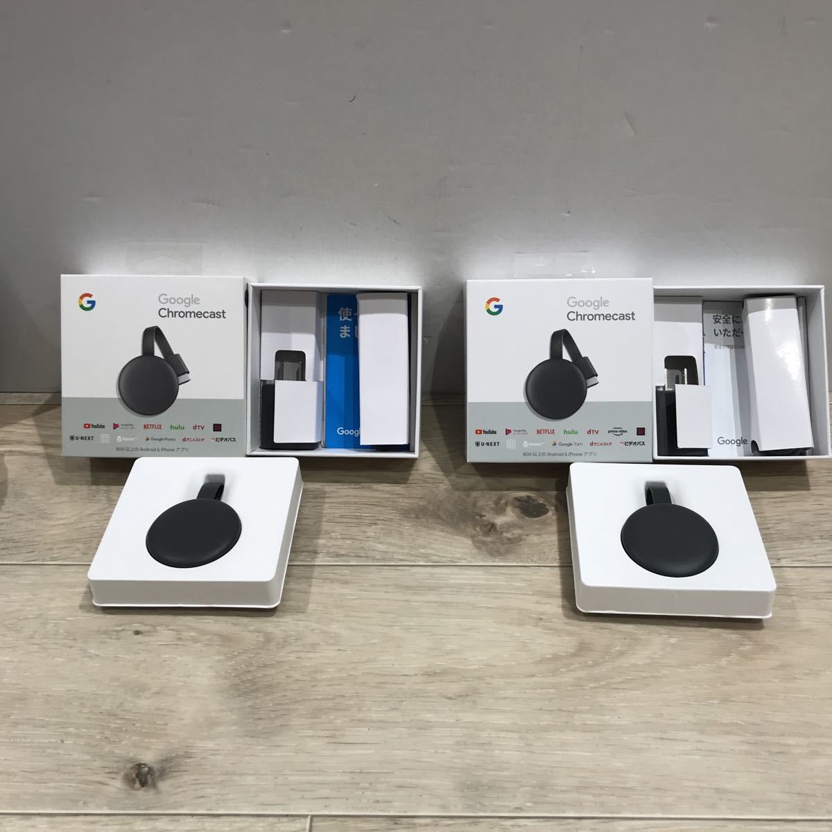 【目立った傷や汚れなし】Google chromecast audio RUX-J42 クロームキャスト オーディオ ...