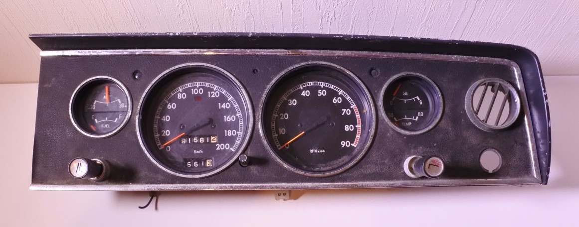 【傷や汚れあり】希少 トヨタ 1600 GT5 RT55 バリカン コロナ メーター 3代目 1960年代 昭和 20230514 oottm ...