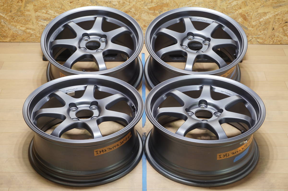 【傷や汚れあり】希少！深リム ！WORK ワーク VS-KF 15インチ 7J OFF+30 4H PCD100 Adisk 165/50R15 軽カーチューナーサイズ！アルト ミラ ...