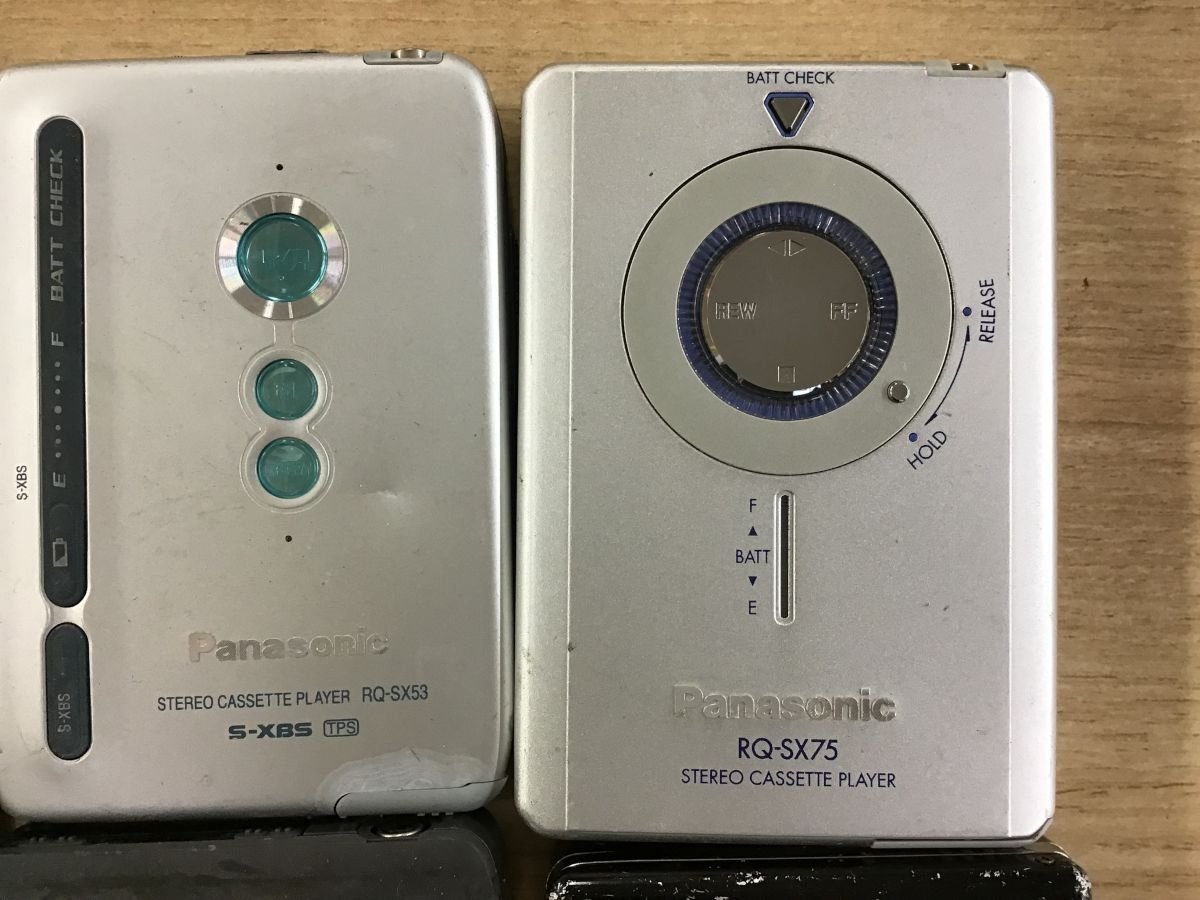 【傷や汚れあり】Panasonic RQ-SW50 RQ-SX53 RQ-SX75 RQ-SX40 他 パナソニック ポータブルカセット ...